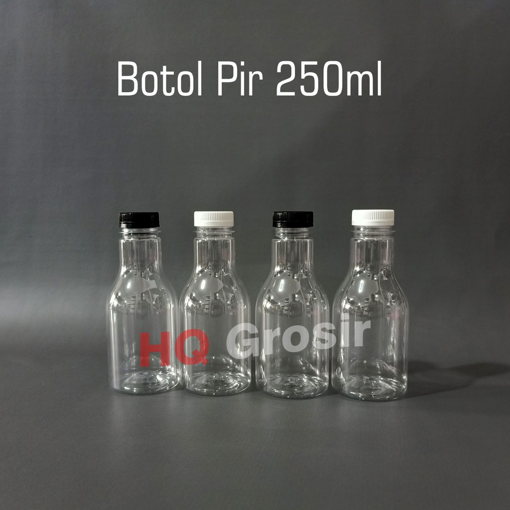 Jual Botol Pir 250ml/Botol Kale/Botol Susu, Kopi - 1 Pack isi 10pcs ...