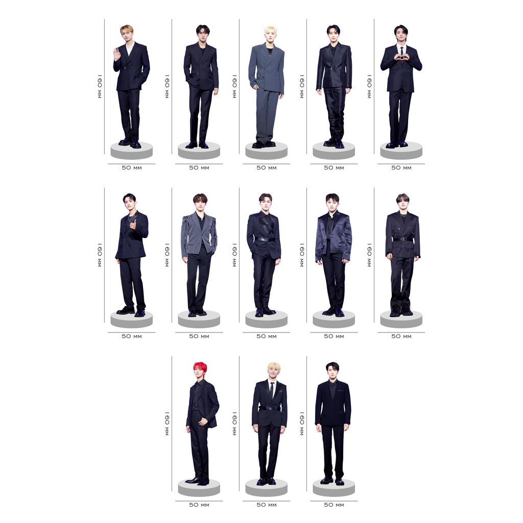 Jual Standing Figure Akrilik Kpop Seventeen World Tour [be the sun ...