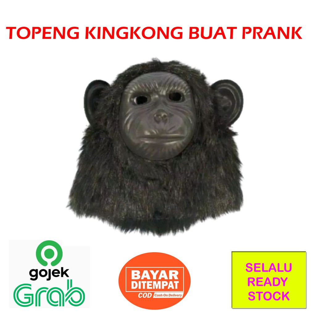 topeng gorila topeng monyet topeng urbex topeng kingkong | Shopee Indonesia