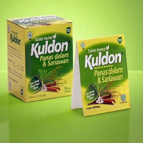 Jual Kuldon (isi 4 Tab) - Mengatasi Panas Dalam & Sariawan | Shopee ...