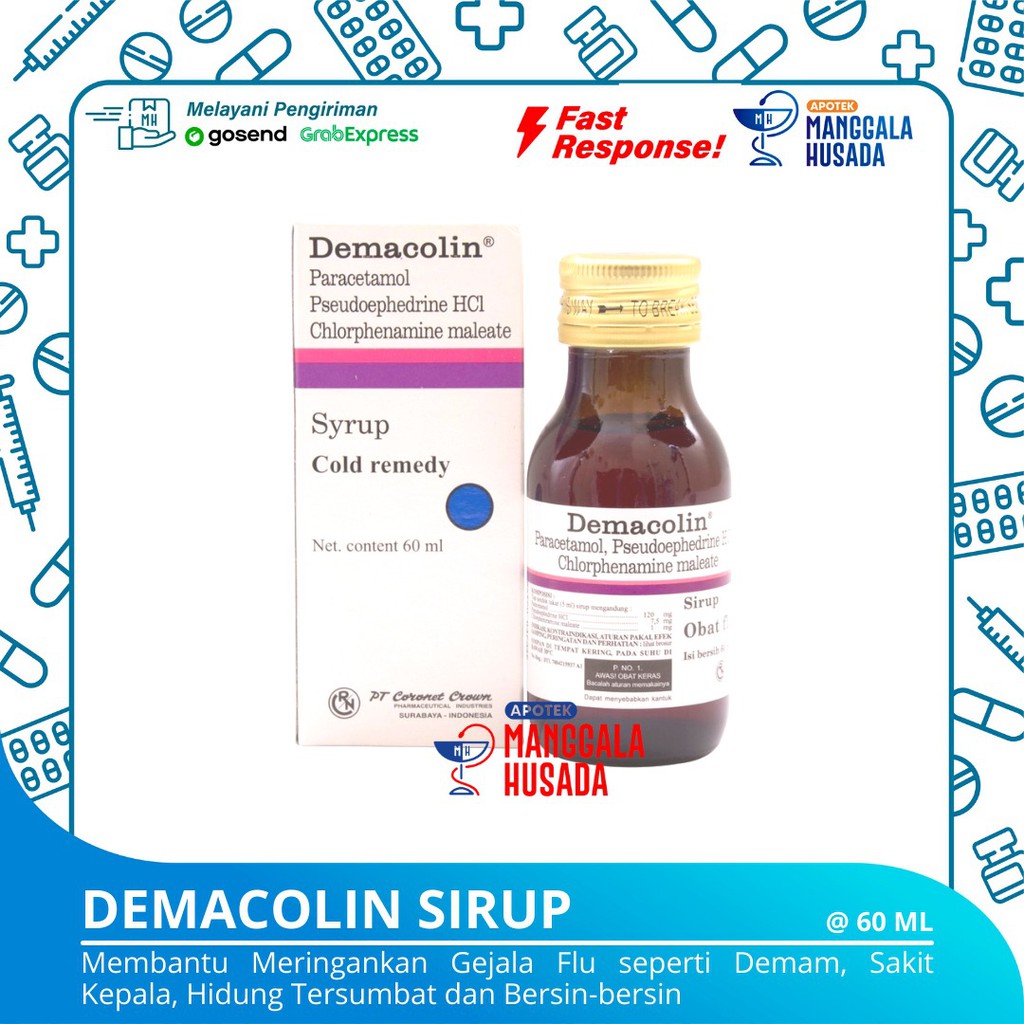 Jual DEMACOLIN SIRUP 60 ML | Shopee Indonesia