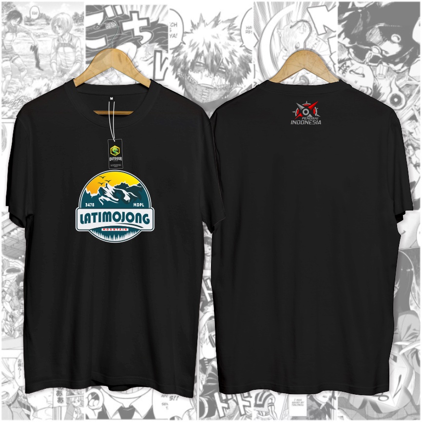Jual Latimojong Kaos Gunung pendaki indonesia kaos distro pria wanita ...