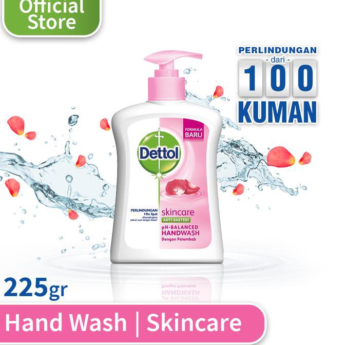 Jual Dettol Sabun Cuci Tangan Skincare - Botol Pump 225mL - Ekstra Pelembab | Shopee Indonesia