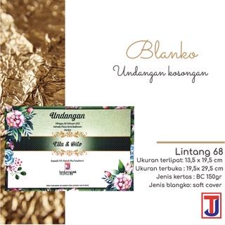 Jual Blangko / Blanko Undangan Pernikahan / Khitan - Lintang 68 ...