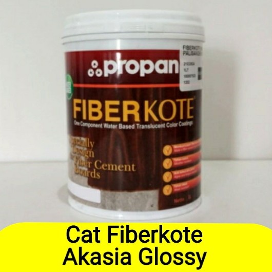 Jual Cat Fiberkote GRC 1 Liter /Cat PROPAN Akasia 8301 Glossy /Cat ...