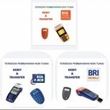 Jual STIKER PEMBAYARAN NON TUNAI - STICKER DEBIT BANK BCA BRI BNI ...