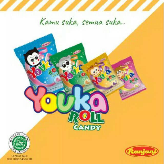 Jual Permen Youka Roll Candy 10pcs | Shopee Indonesia
