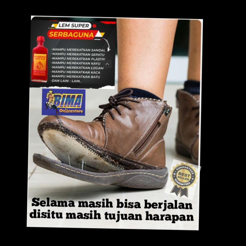 Jual LEM PHOENIX MAGIC GLUE lem super sebaguna untuk sepatu plastiik ...