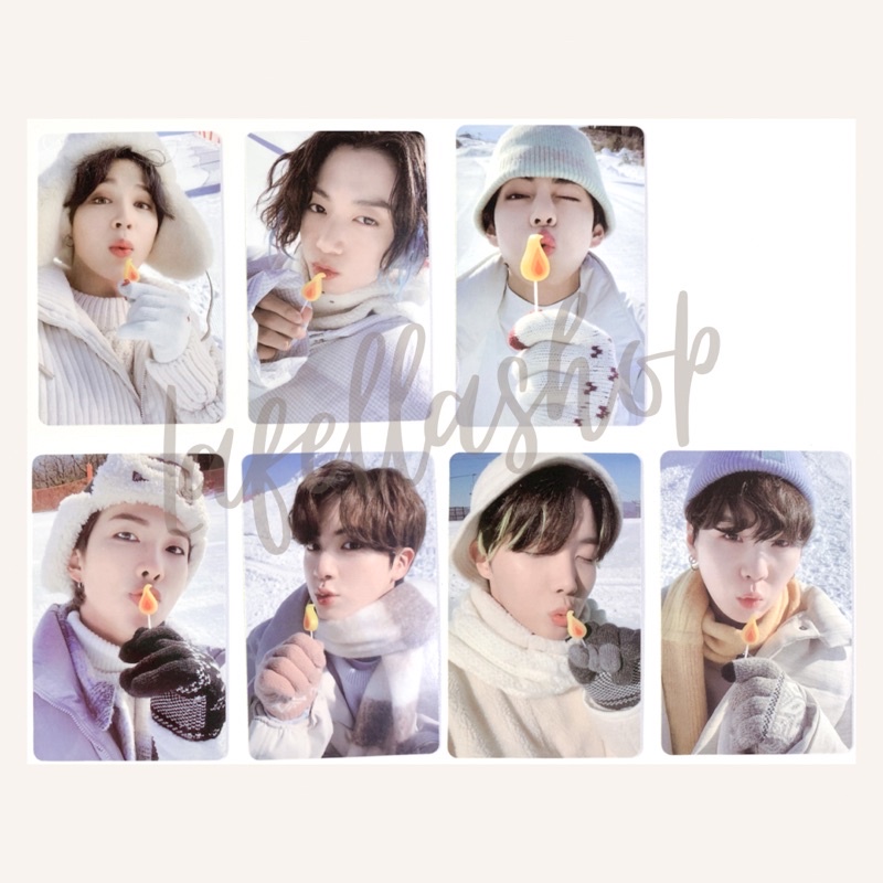 BTS Winter Package Photocard | Shopee Indonesia