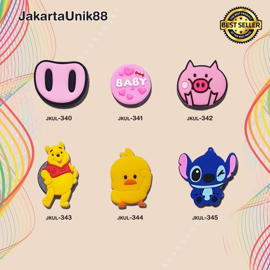 Popsocket 3D Karakter Premium/ 3D Cartoon Popsokets [ 340-345 ...