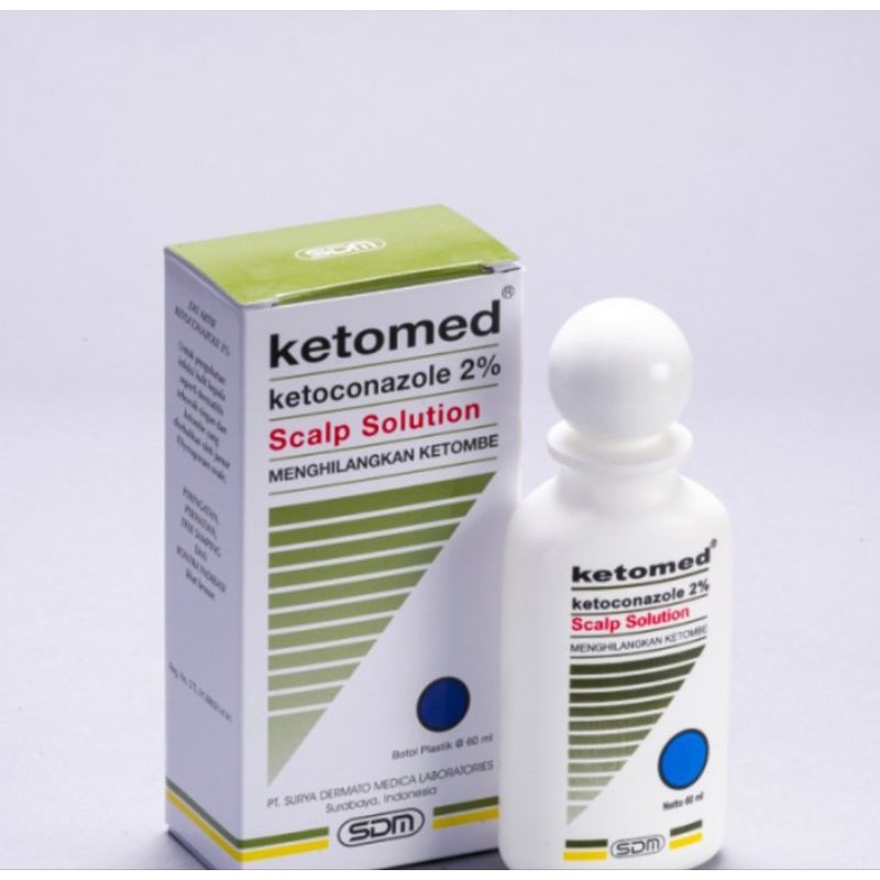 Jual Ketomed Scalp Solution 60 mL | Shopee Indonesia