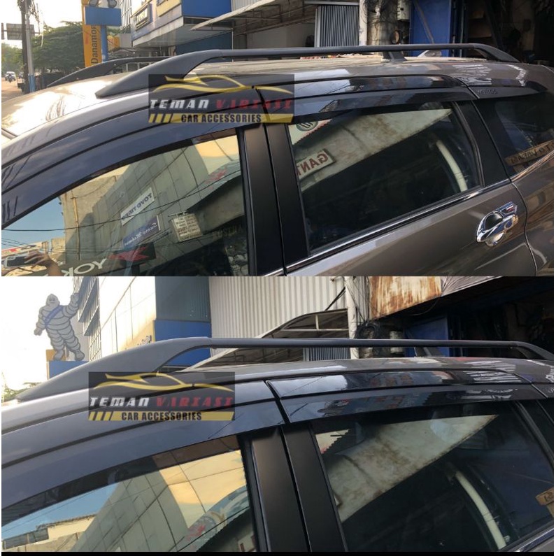Jual ROOF RAIL REL ATAP ATAS MODEL INOVA MOBIL ALL NEW RUSH TERIOS ...