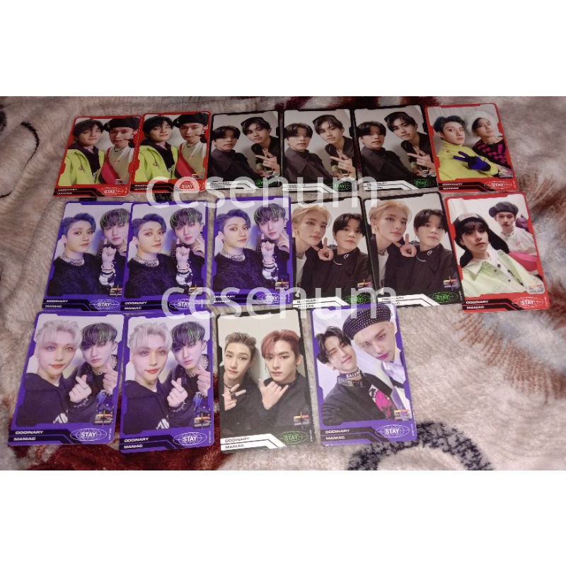 Jual Kartu PC trading card TC unit stray kids skz album odd oddinary frank scanning mask off ...
