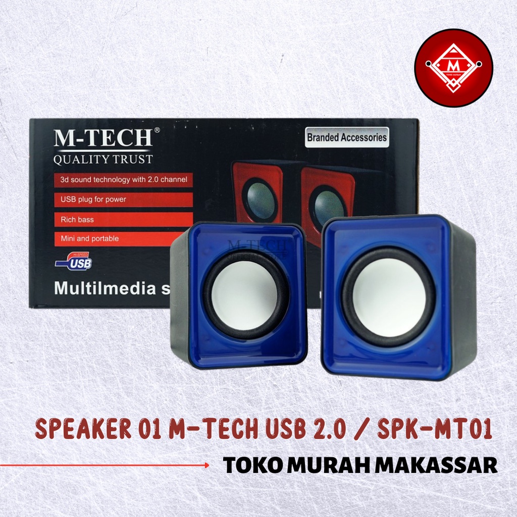 Jual SPEAKER 01 M-TECH USB 2.0 / SPK-MT01 | Shopee Indonesia