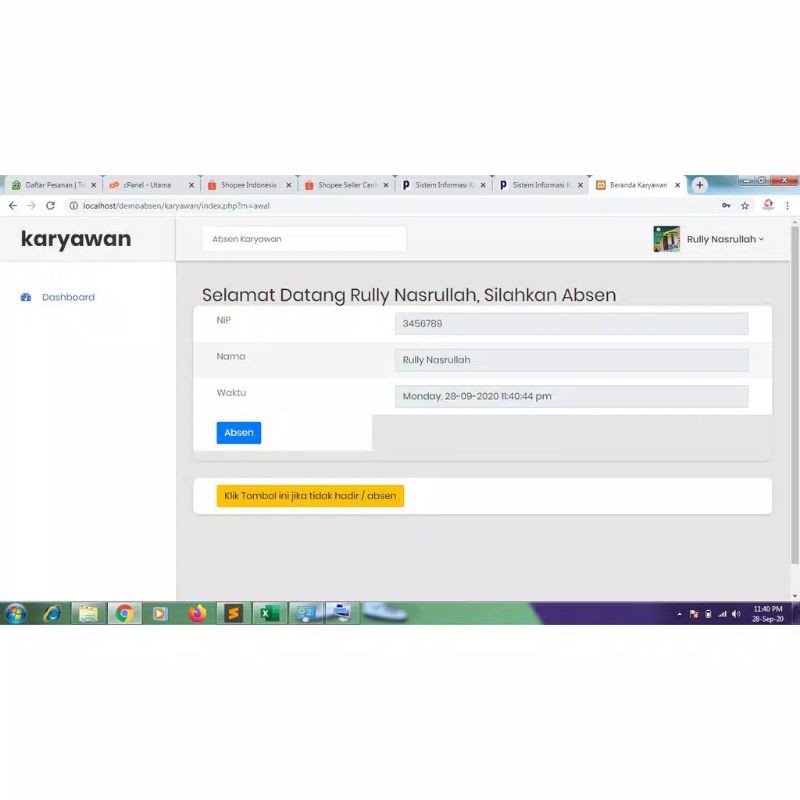Jual aplikasi absensi karyawan berbasis web | Shopee Indonesia Jual aplikasi absensi karyawan berbasis web | Shopee Indonesia