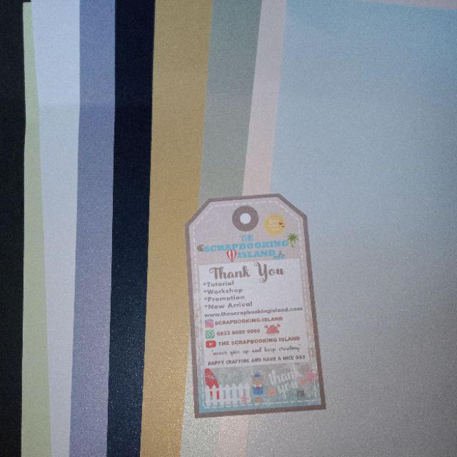 Basic cardstock kertas scrapbook 30.5cm | Shopee Indonesia
