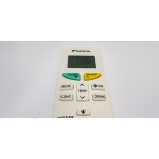 Jual Remote AC Daikin Inverter Original tombol hijau orange Sleep Remot ...