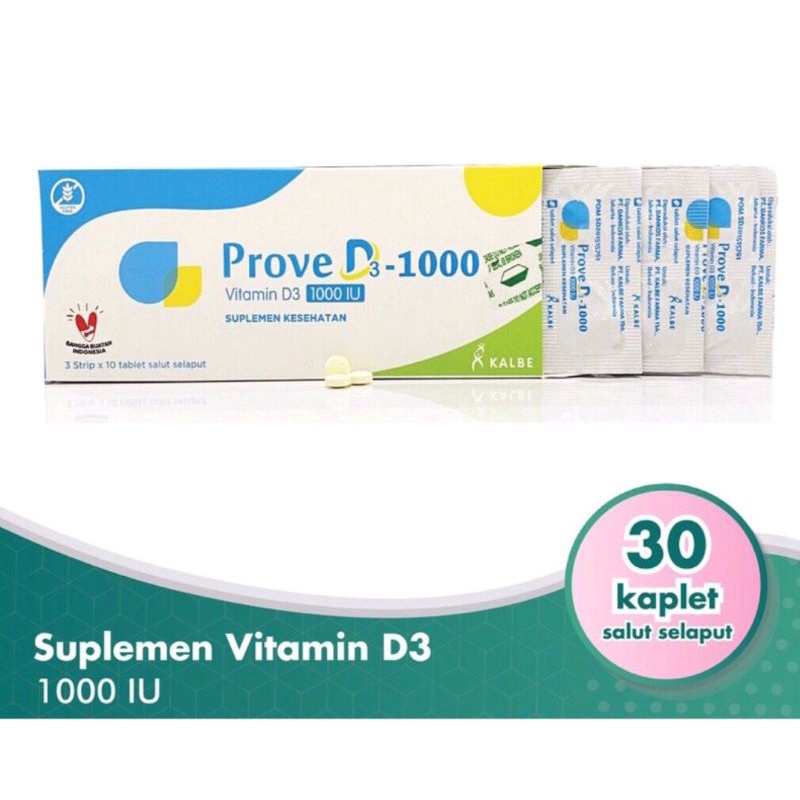 Jual Prove D-1000 IU 30tablet | Shopee Indonesia