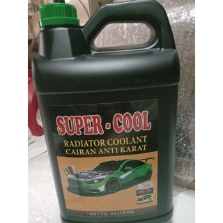 Jual AIR RADIATOR COOLANT SUPER-COOL (5L) | Shopee Indonesia