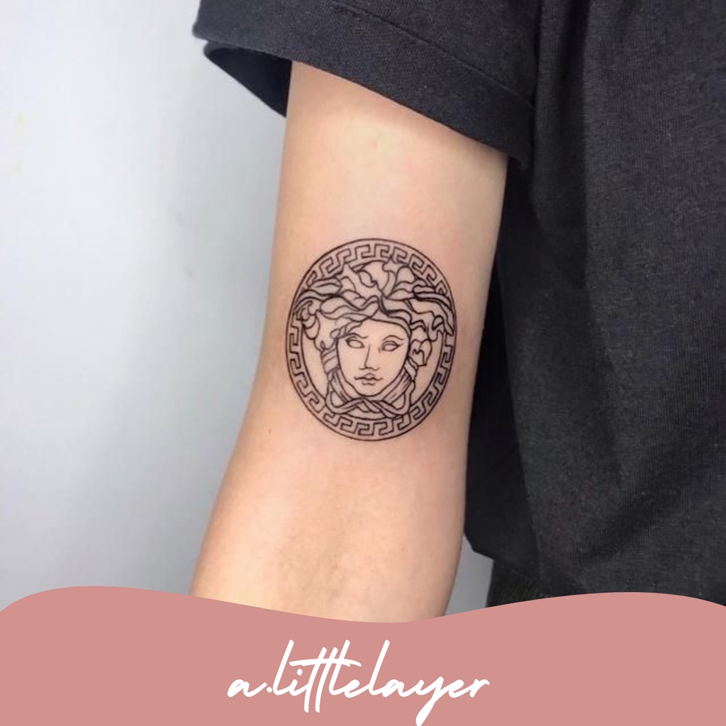 Jual VERSACE TATTOO GUCCI TATTOO FAMOUS BRAND TATTOO HIGH END BRAND ...