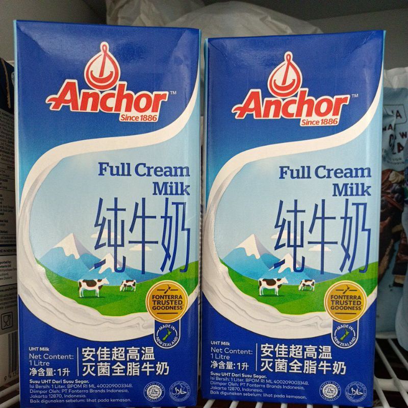 Jual Susu Uht full cream Anchor Termurah | Shopee Indonesia