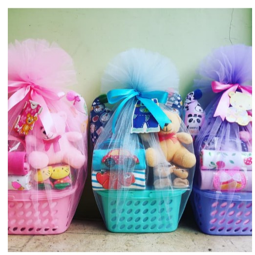 Jual Parcel Baby Gift Baby Boy/Hadiah/Kado Bayi/Parcel Cantik Bungkus ...
