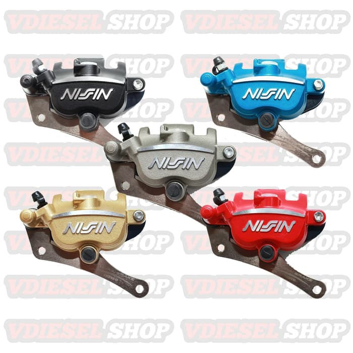 Jual Kaliper Rem Nissin Samurai Brake Original PNP Vario Beat Scoopy Spacy - Biru, Breket Disc ...