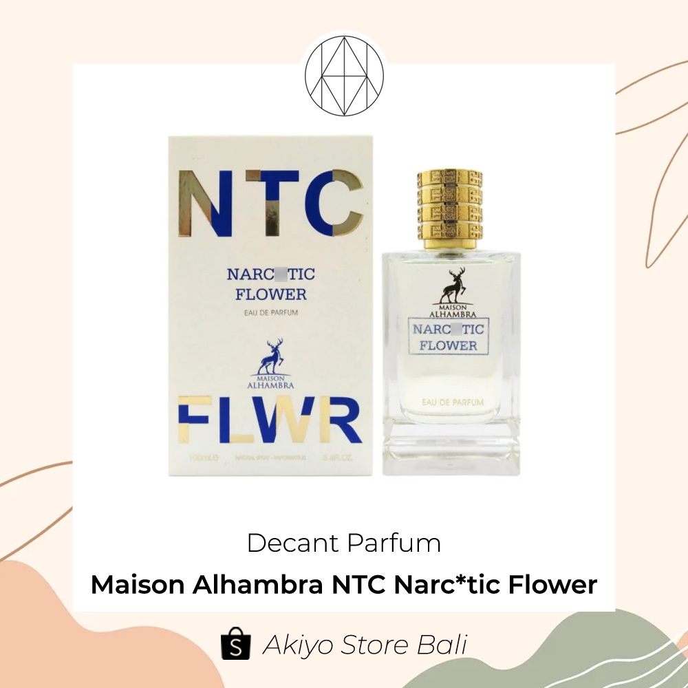 Jual Decant Maison Alhambra NTC Narc*tic Flower (Dupe Ex Nihil* Fleur ...