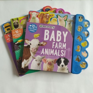 Jual 10 BUTTON SOUND BOOK DISCOVERY (BABY FARM ANIMALS/HOWL WITH THE ...
