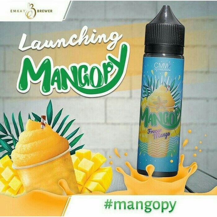 Jual MANGOPY FROZEN MANGO 60ML 3MG E-LIQUID VAPORIZER | Shopee Indonesia