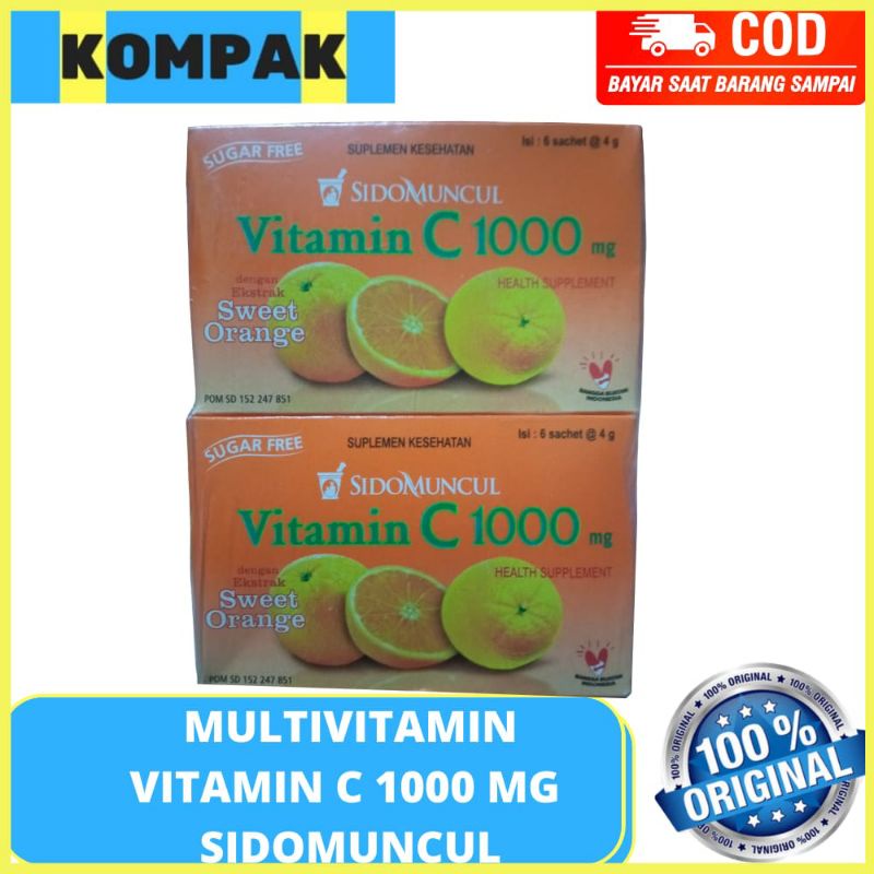 Harga Vitamin C Sidomuncul Rasa Jeruk Terbaru Agustus 2023 |BigGo Indonesia