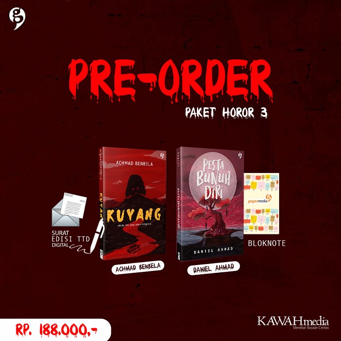 Jual NOVEL MISTERI PESTA BUNUH DIRI - MIDNIGHT HOSPITAL - MIDNIGHT RESTAURANT - Daniel Ahmad ...