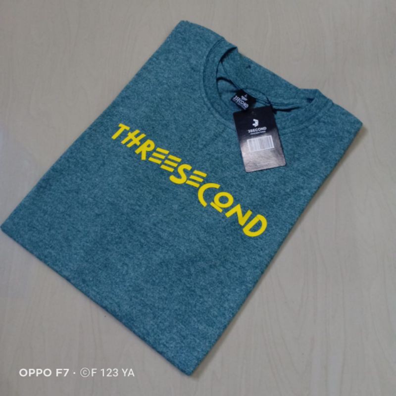 Jual KAOS THREE SECOND 3SECOND COWOK (BISA COD) | Shopee Indonesia
