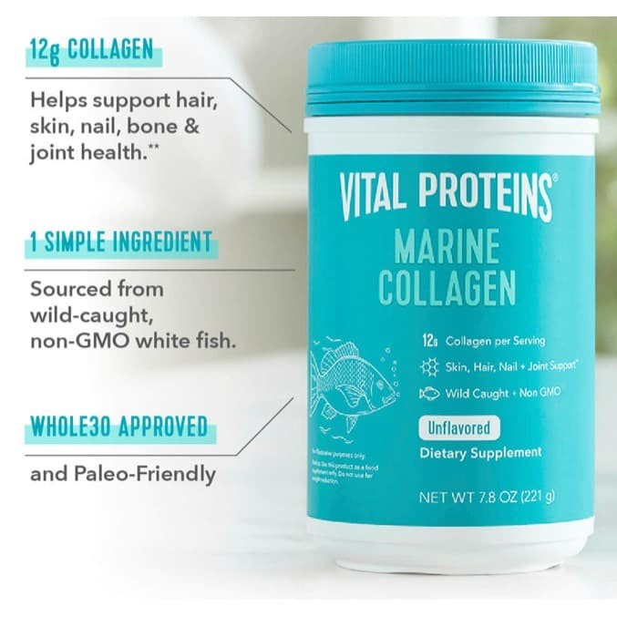 Jual Vital Proteins Marine Collagen Wild Caught Non GMO Unflavored ...