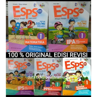 Jual ESPS KELAS 1 SD - BUKU MATEMATIKA PPKN IPS IPA BAHASA INDONESIA EDISI REVISI ERLANGGA ...
