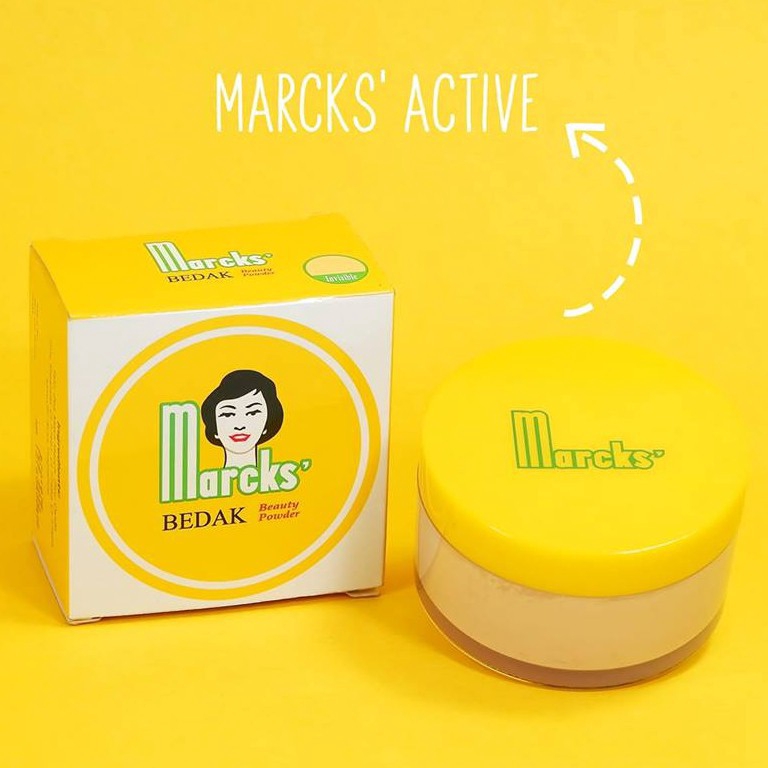 Jual Marcks Active Beauty Powder 20g | Shopee Indonesia