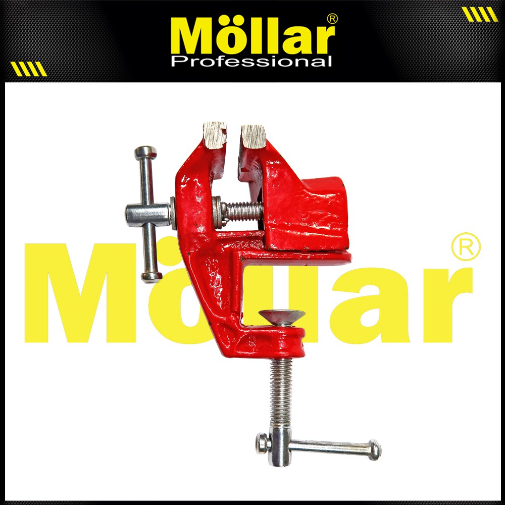 Jual HDT Ragum Mini 40 mm Catok Meja Alat Penjepit Kayu Klem Clamp ...