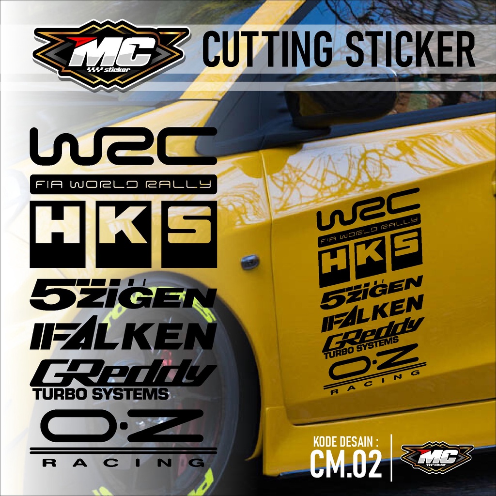 Jual MC Cutting Sticker CM 02 - Aksesoris Mobil Stiker Cutting Sticker ...