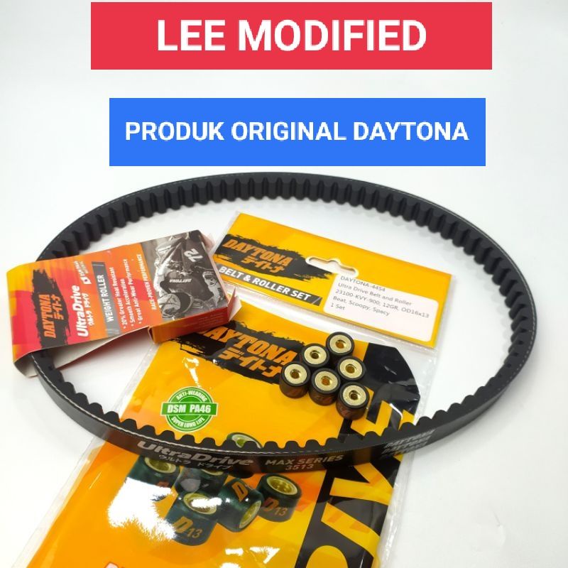 Jual V-BELT VANBELT ROLLER SET DAYTONA NMAX 155 KODE 4460 / KODE 4006 ...