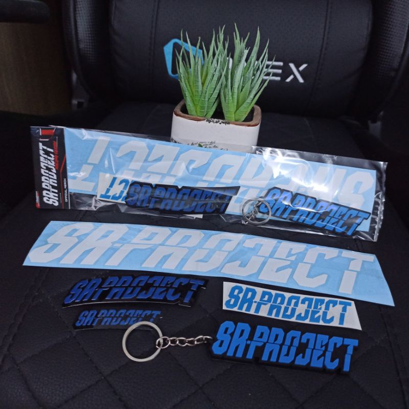 Jual Stiker Set & Keychain merchandise SR-PROJECT Original | Shopee ...