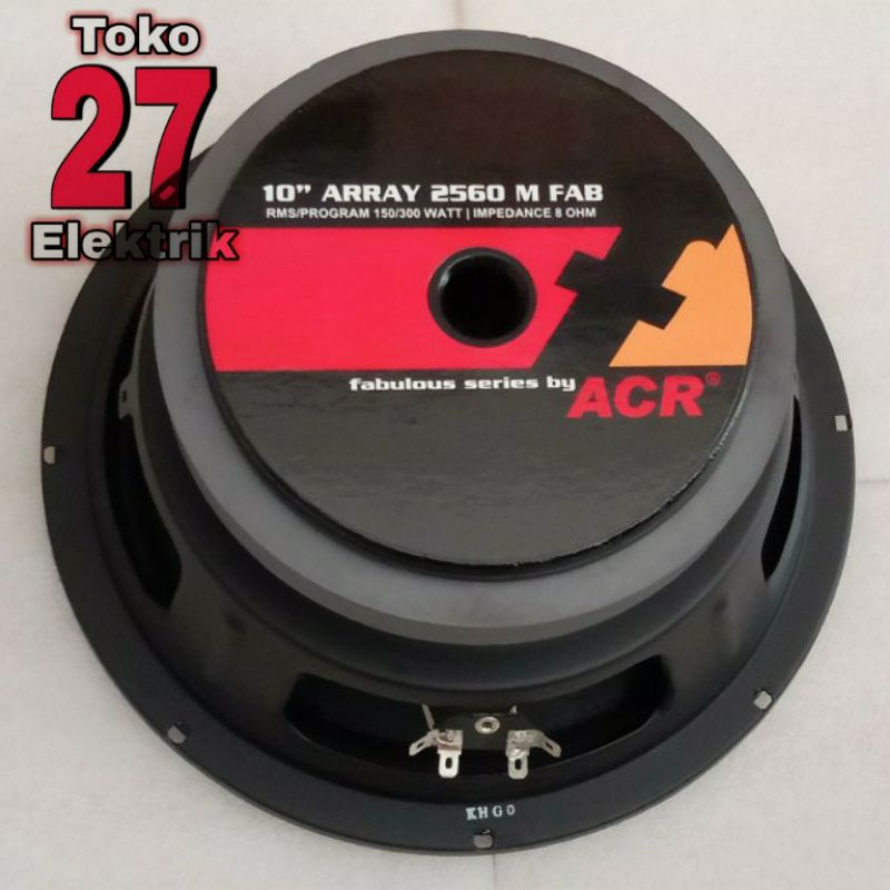 Jual Speaker ACR 10 inch ARRAY 2560 M FABULOUS | Shopee Indonesia