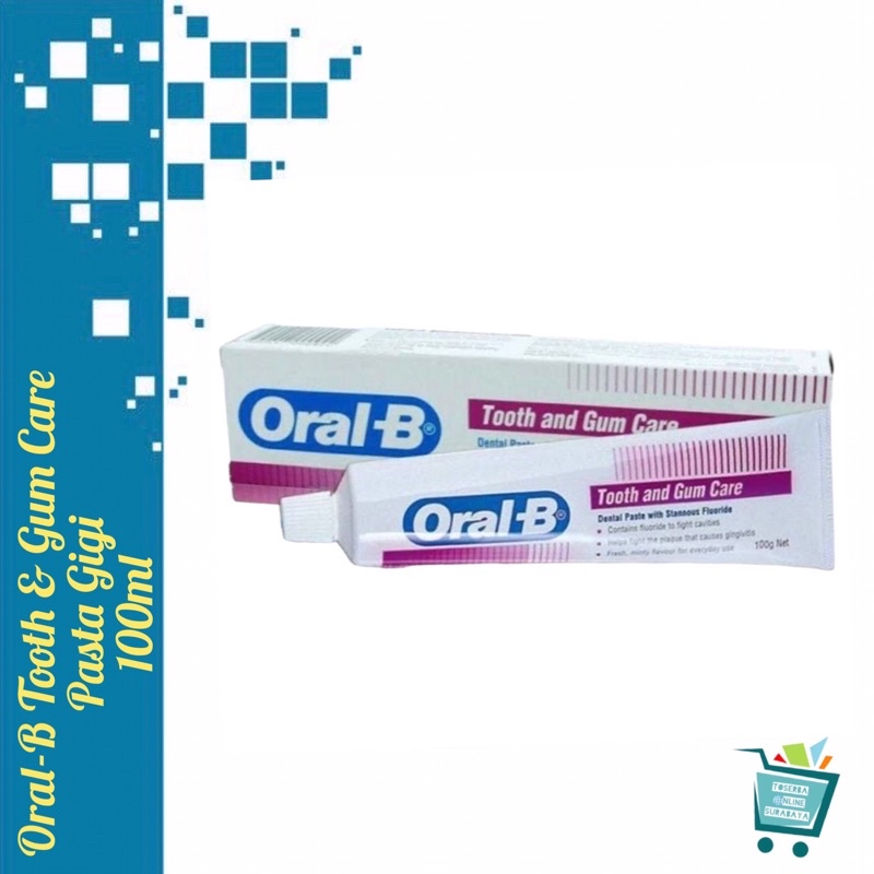 Jual Oral B Pasta Gigi / Toothpaste Tooth and Gum Care 100ml / 100g ...