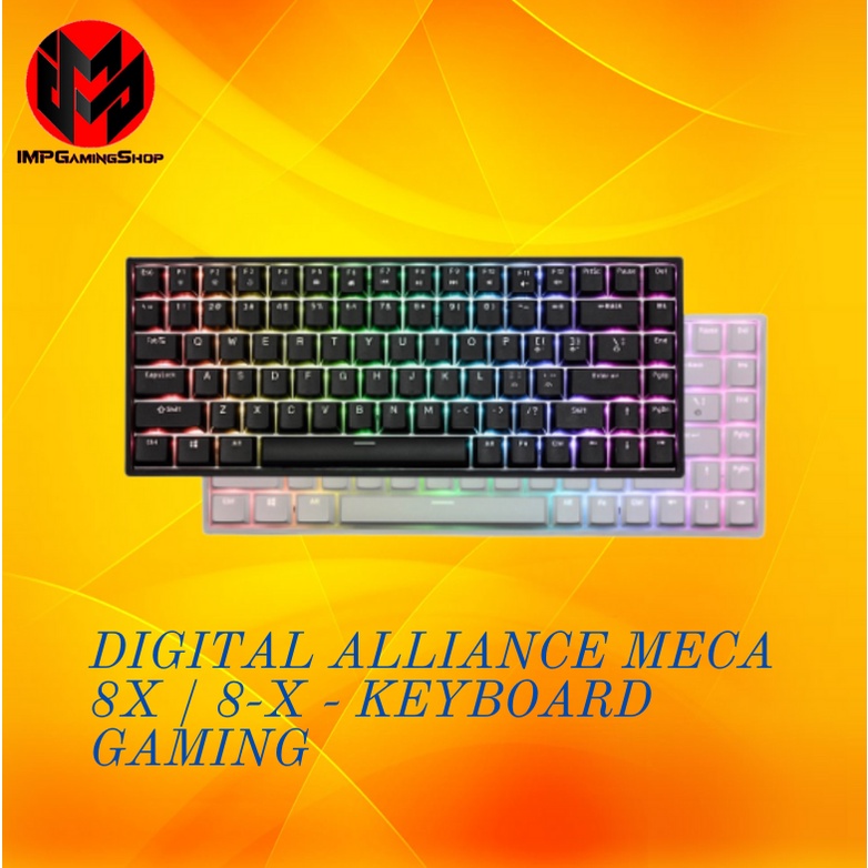 Jual Digital alliance Meca 8X / 8-X - Keyboard Gaming | Shopee Indonesia