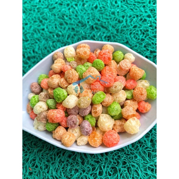 Jual Snack Hamster Rice Crispy Small Rainbow Makanan Cemilan Hamster ...