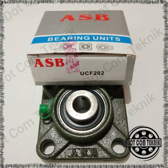 Jual PILLOW BLOCK BEARING UCF 202 ASB (AS : 15 M/M) | Shopee Indonesia