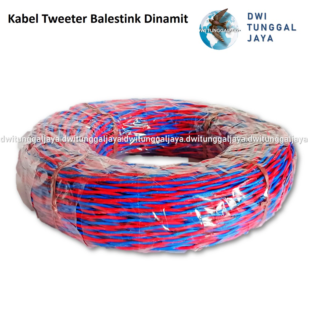 Jual Kabel Tweeter Walet Balestink Balesting Kabel Dinamit 0,7 mm 100 ...