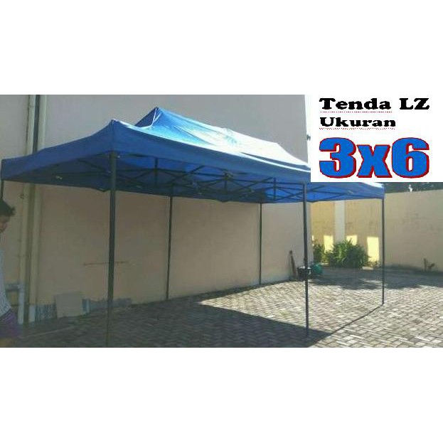 Jual Tenda Lipat 3x6 Ketebalan besi 0.6mm | Shopee Indonesia