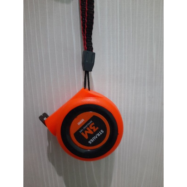 Jual METERAN STRAUSS MINI 3 METER HARGA SATUAN | Shopee Indonesia