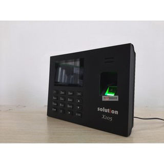 Jual Mesin Absensi Fingerprint LAN - Solution X105 / X-105 / X 105 Sidik Jari Indonesia|Shopee ...