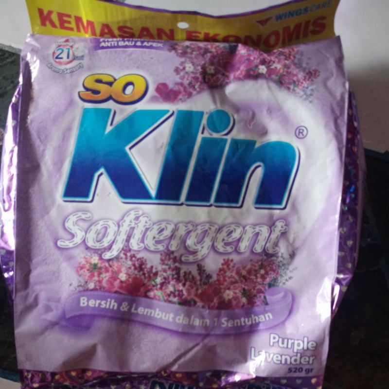 Jual shabun cuci so Klin softergent 520 gr | Shopee Indonesia